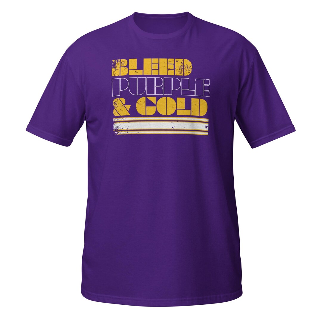 Bleed Purple & Gold - Etsy