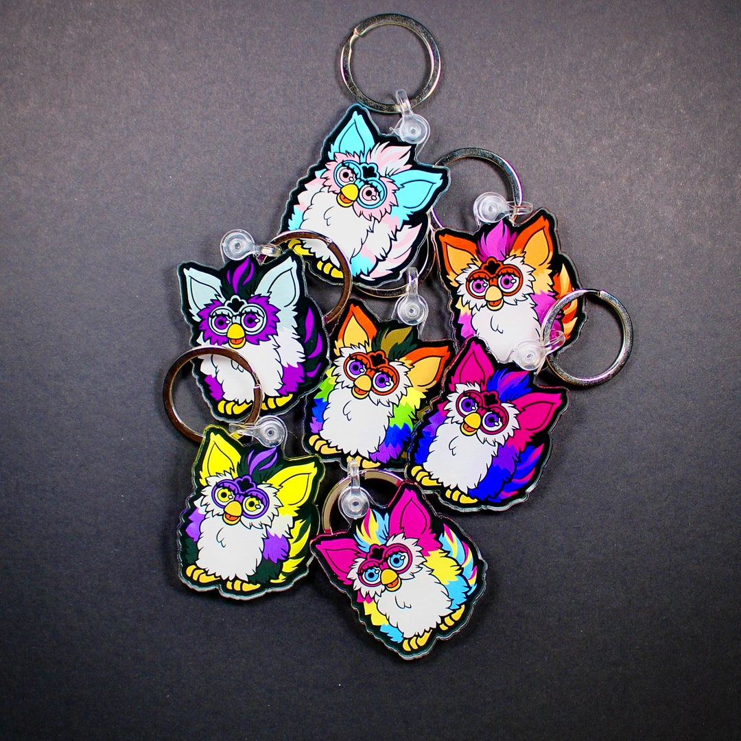 Furby Pride Collection - Keychains - Etsy