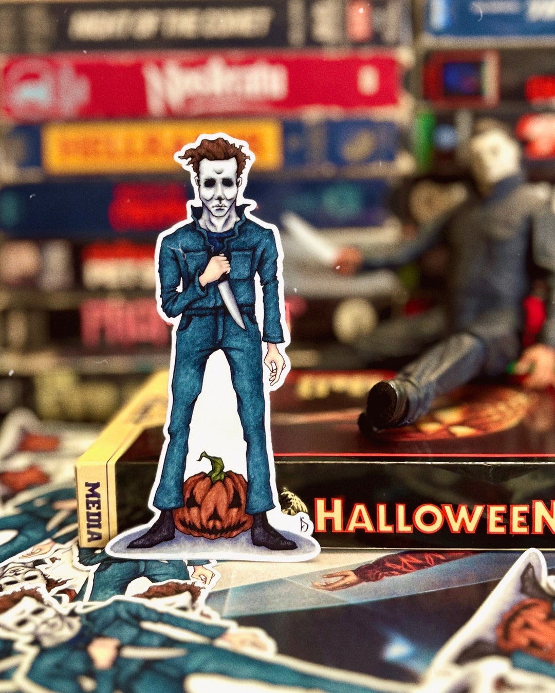 Michael Myers Vinyl Sticker - Etsy