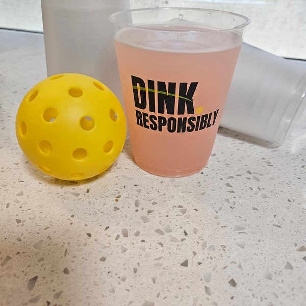 Pickleball Party Cups - Etsy
