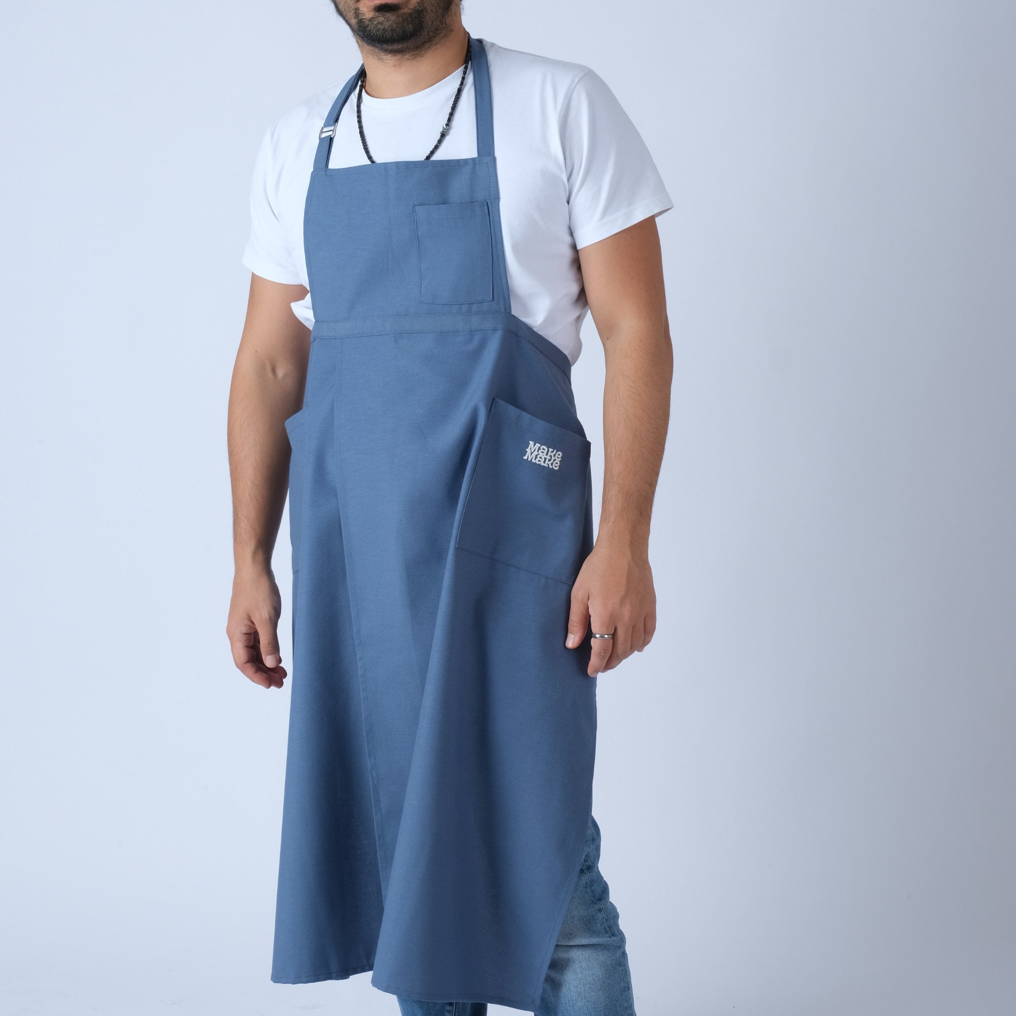 Split Leg Pottery / Florist/ Artist Apron: Waterproof Unisex Artist ...