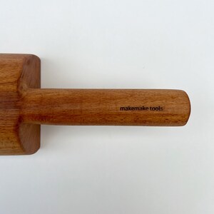 Handmade Beech Wood Clay Mallet: Pottery Tool - Etsy