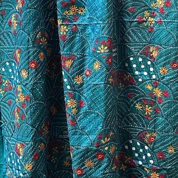 Saree With Fall Pico Done - Etsy