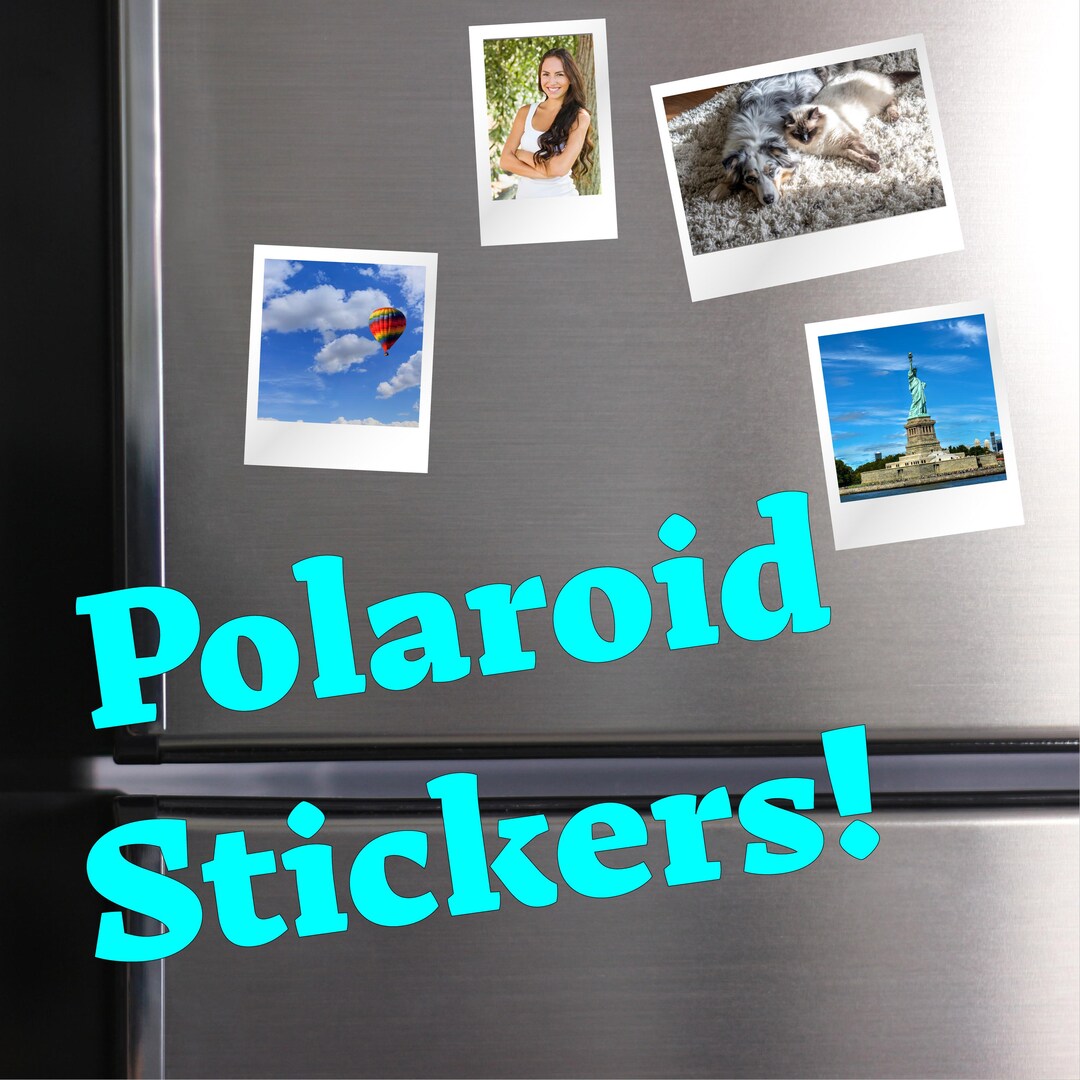 Custom Polaroid Photo Stickers | Personalized Picture Stickers From ...