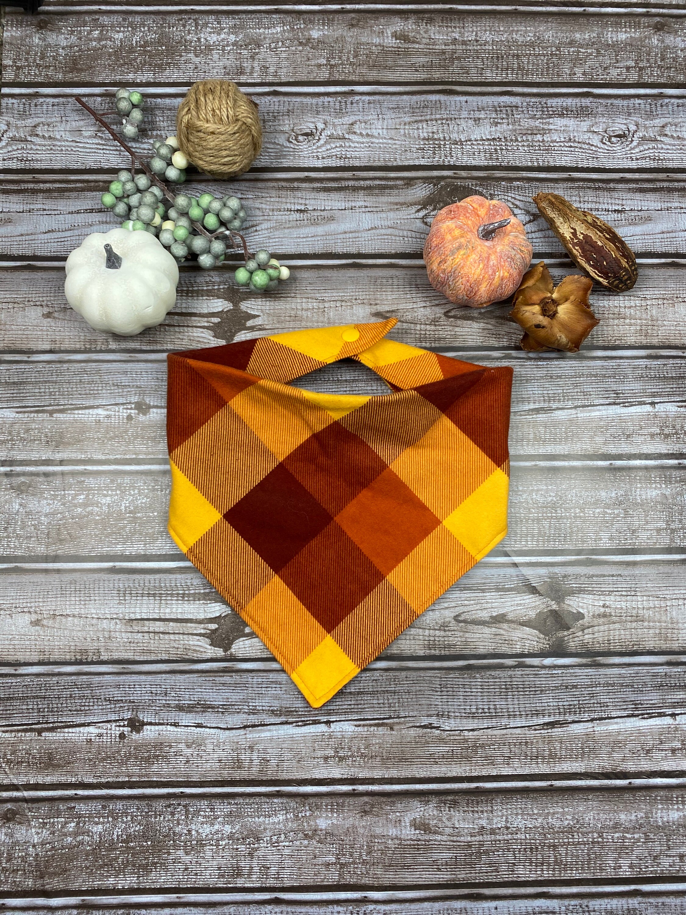 Mustard Yellow and Rust Plaid - Etsy