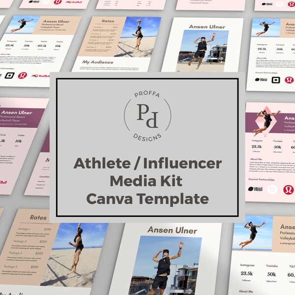 Athlete Template - Etsy