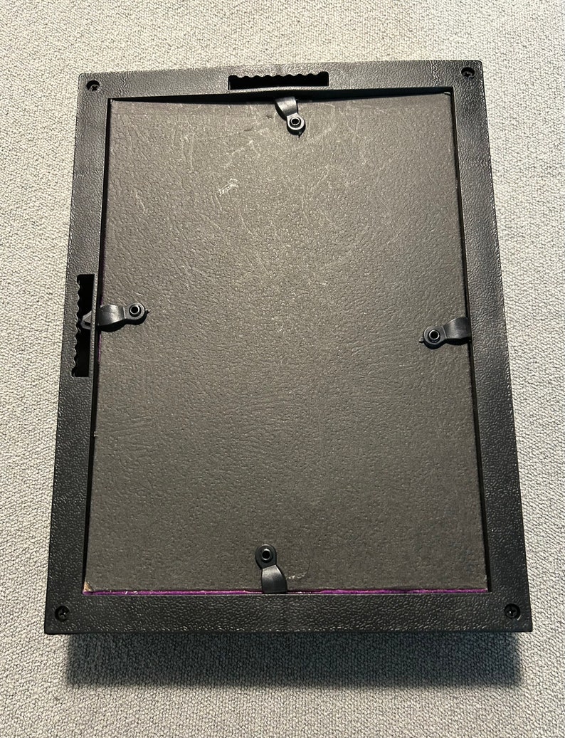 Festive Fall Cat! in 5x7 Black Shadow Box Framed Jewelry Art Made With ...