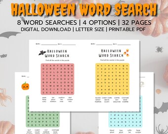 Thanksgiving Word Search | Fall Word Search | Printable PDF | Digital ...