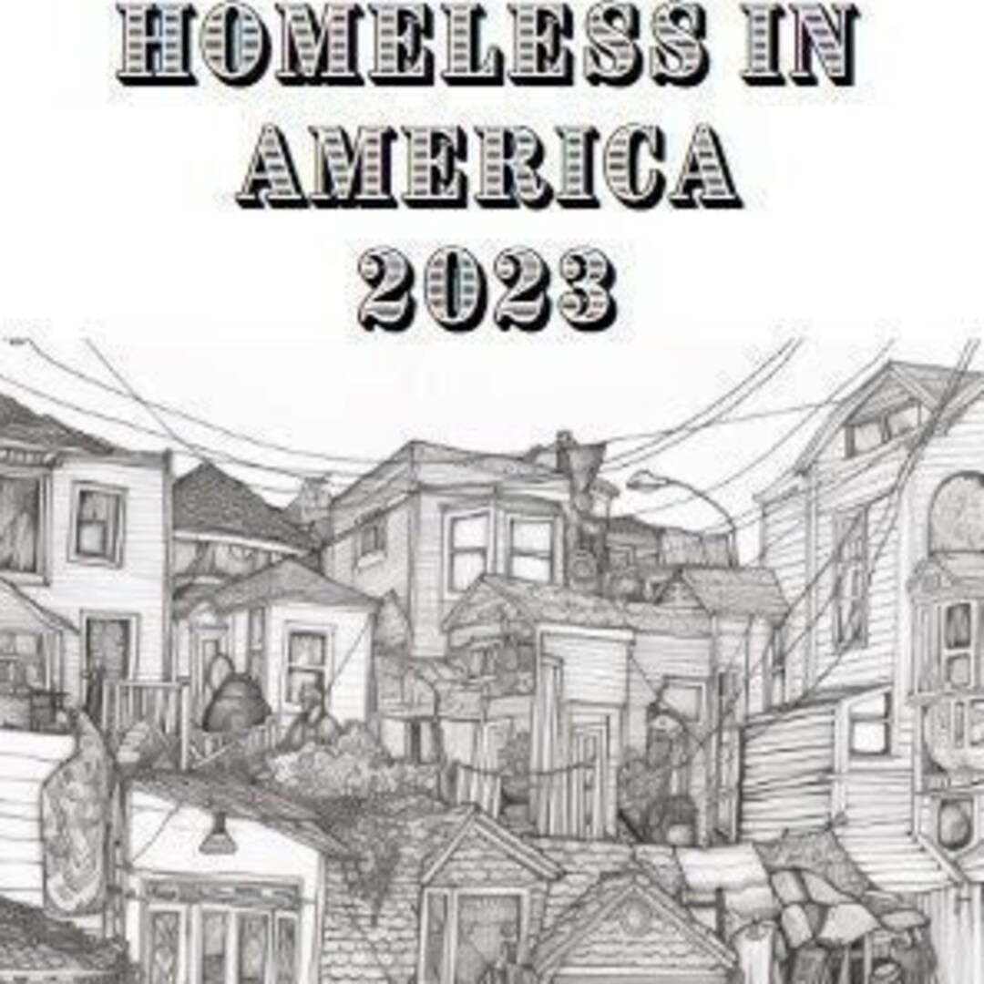 Homelessness in America 2023 Coloring Book - Etsy