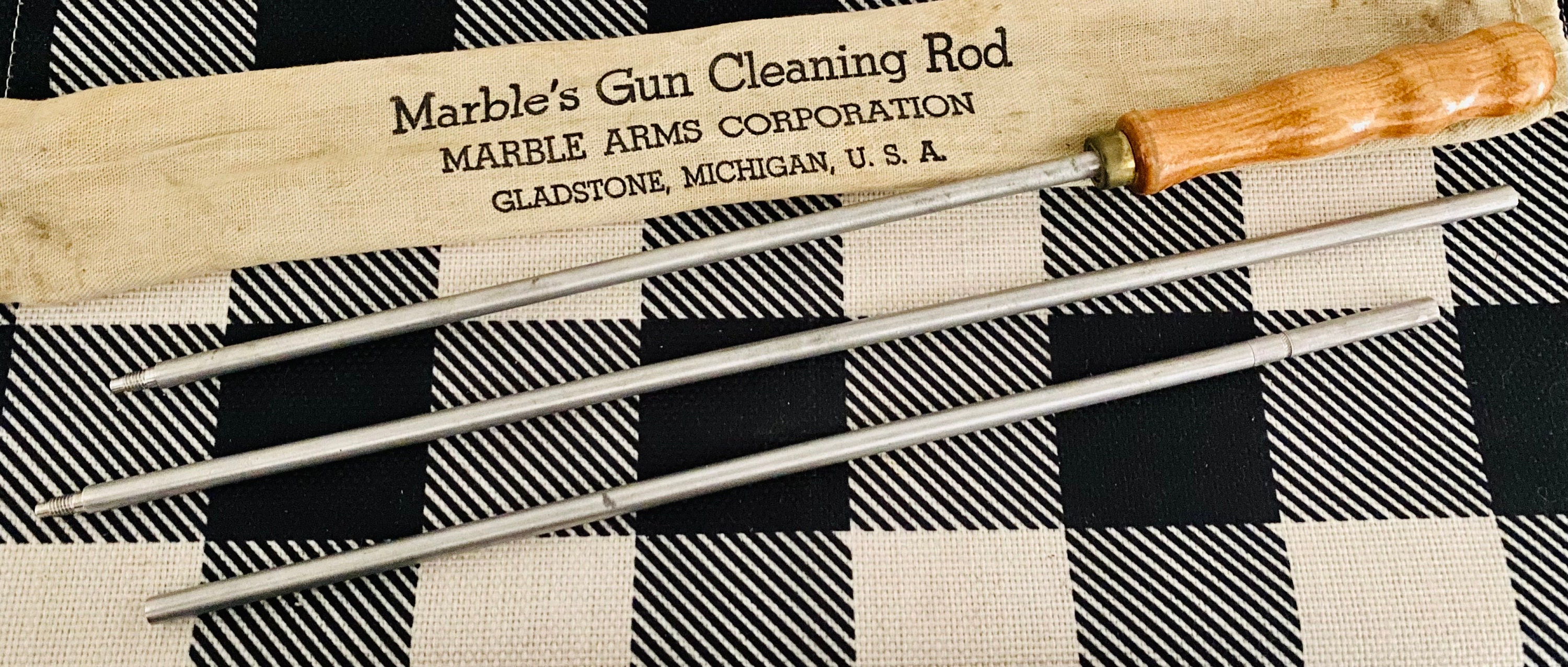 Antique Marbles Trading Jointed Rod Rifle Cleaning Kit No. - Etsy