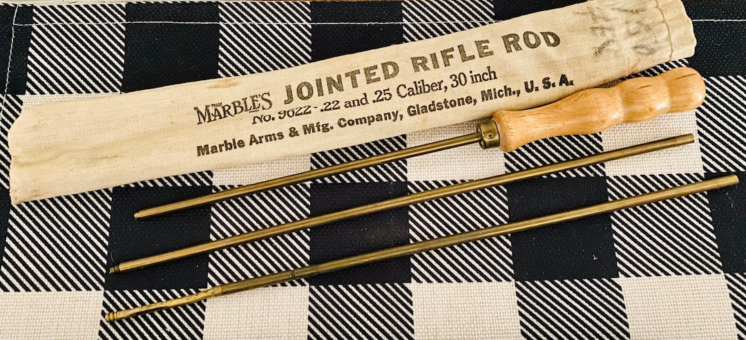 Antique Marbles Trading Jointed Rod Rifle Cleaning Kit No. - Etsy