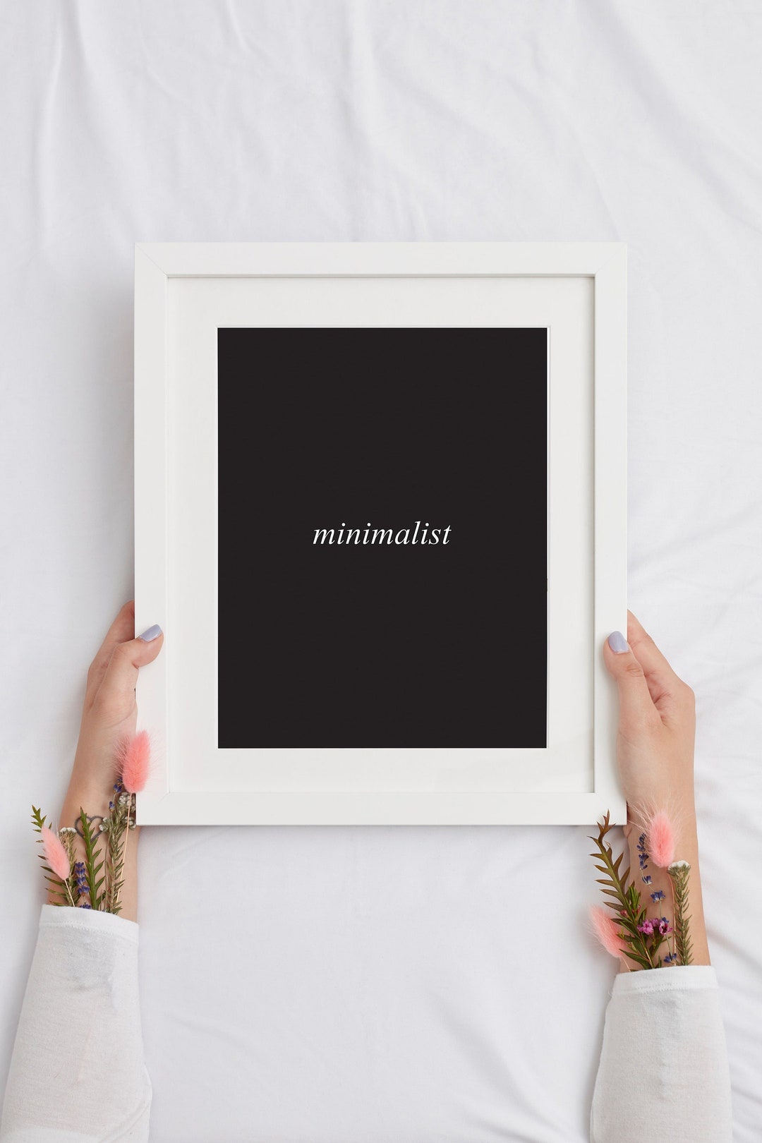Minimalist Word Art Print | Digital Print, Office Decor, Aesthetic ...