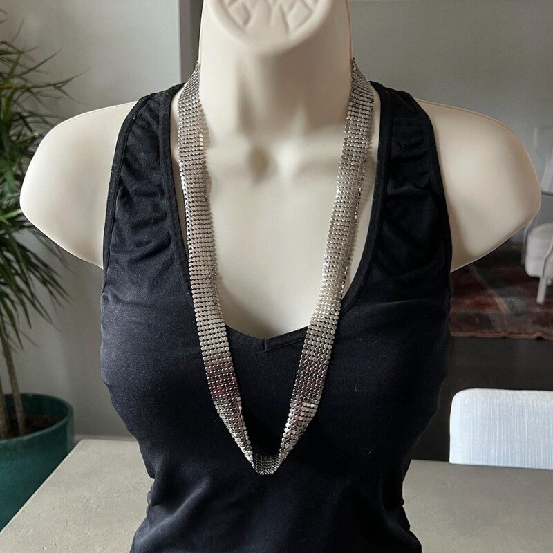 Metal Mesh Necklace - Etsy