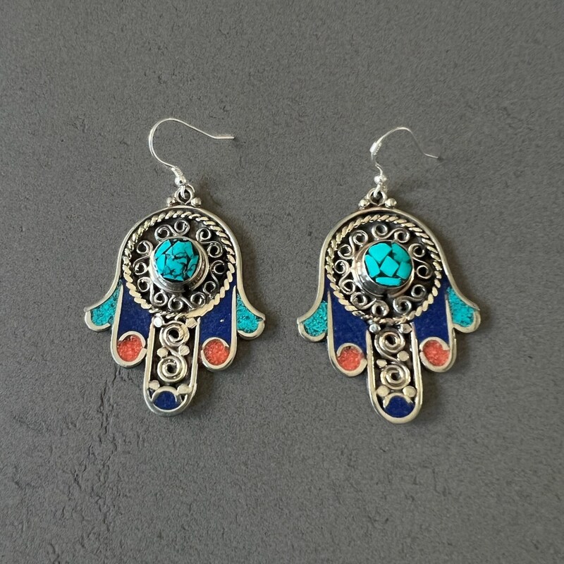Hand Earrings - Etsy