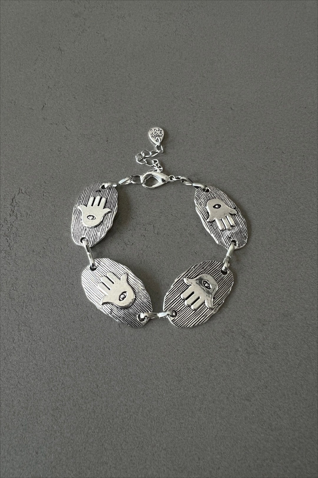 Hamsa Hand Bracelet for Protection With Fatima Hand Charm Bracelet for ...