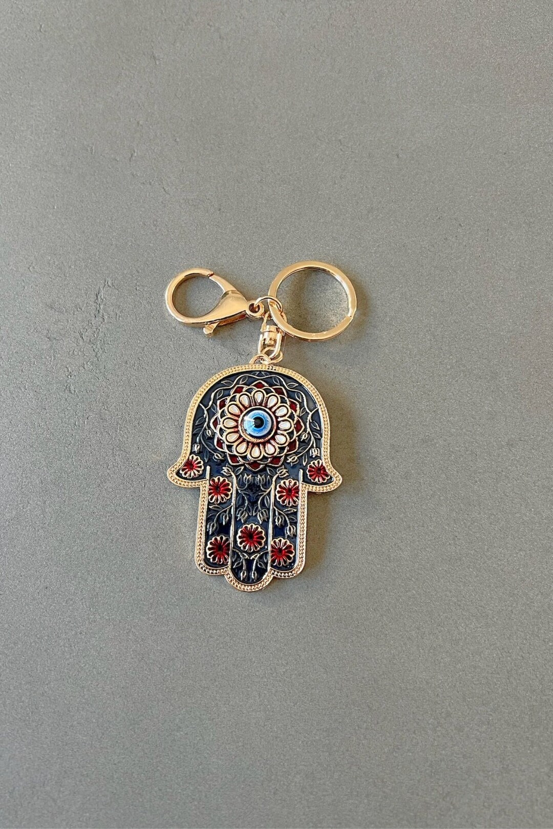 Hamsa Hand Keychain for Women Hamsa Hand Key Holder for Her Spiritual ...