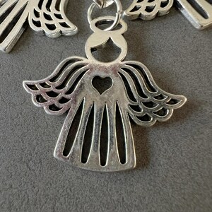 Angel Keychain, Stainless Steel Keychain, Minimalistic Design ...