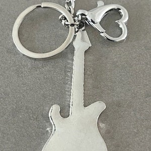 Guitar Keychain for Men Keyholder Gift for Guitar Lover Keychain for ...