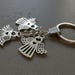 Angel Keychain, Stainless Steel Keychain, Minimalistic Design ...