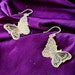 Butterfly Earrings for Her Silver Butterfly Dangle Earrings for ...