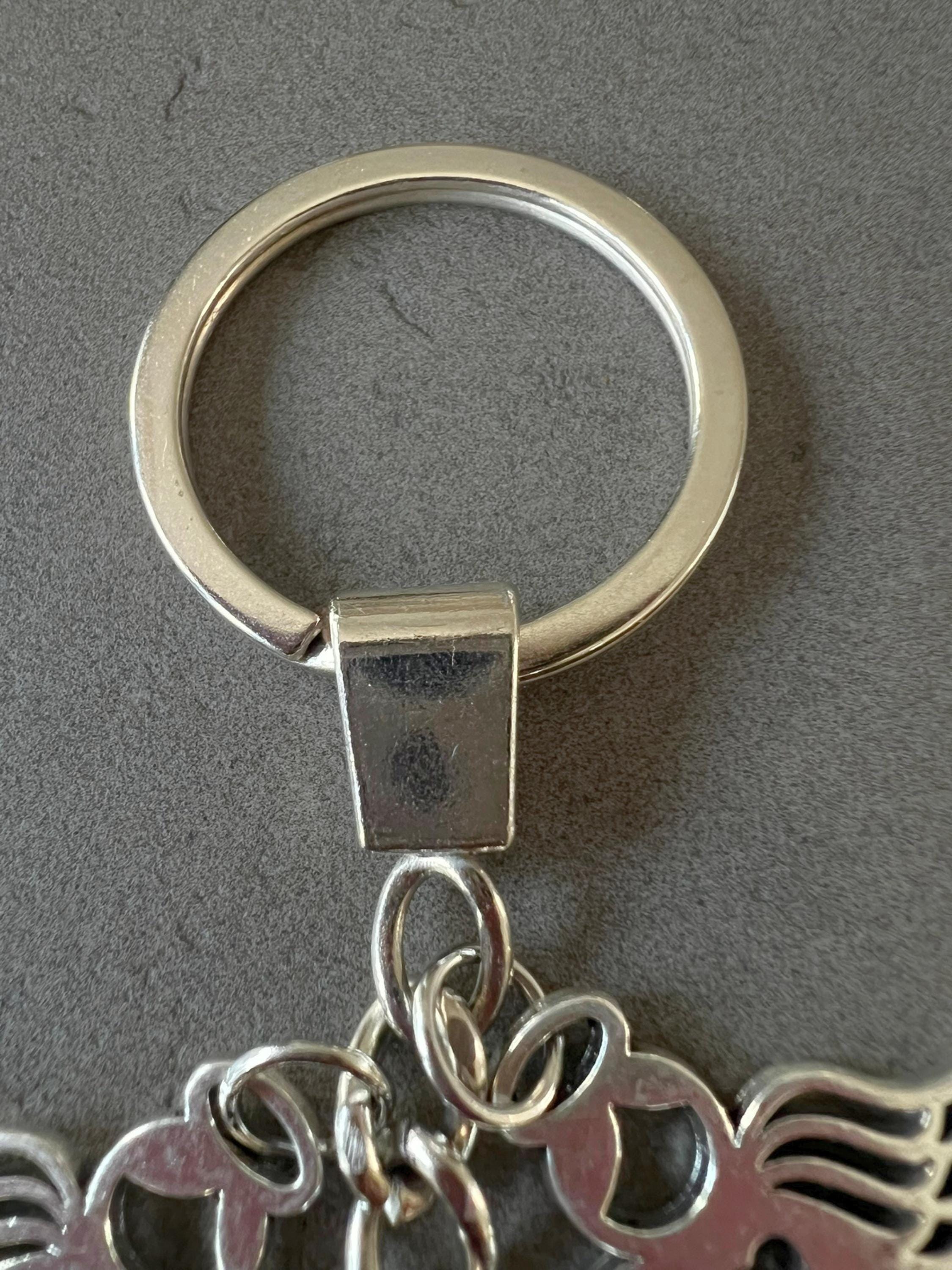 Angel Keychain, Stainless Steel Keychain, Minimalistic Design ...