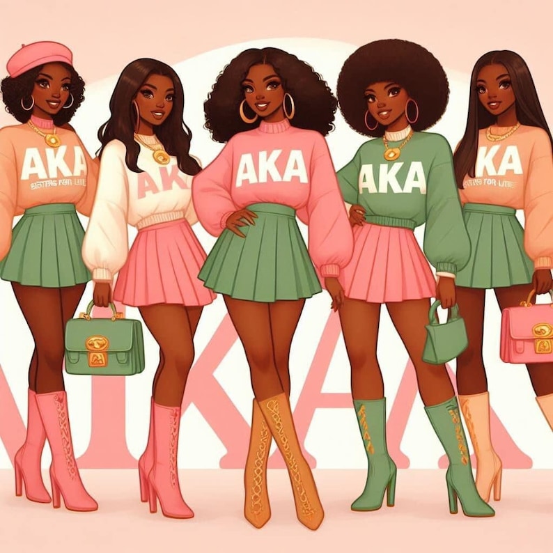 AKA - Pretty Girls Png - Etsy