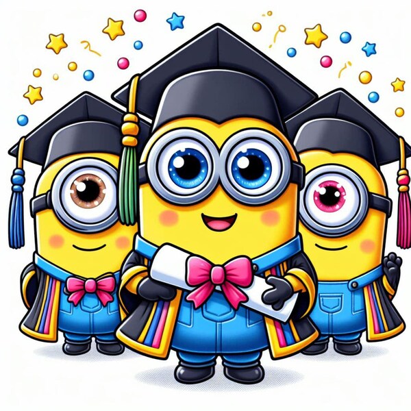 Minions Graduation - Etsy