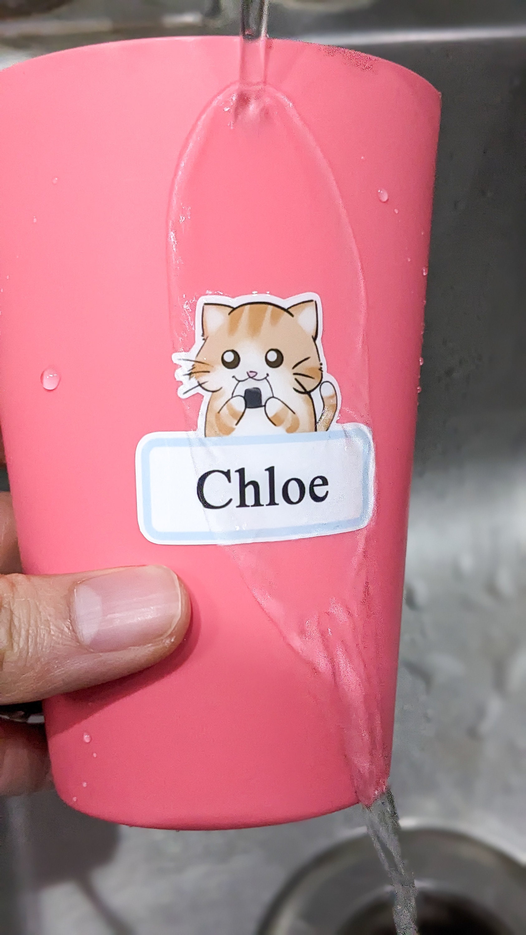 Hand Draw Hamsters Label Sheet, Custom Name Waterproof and Glossy ...