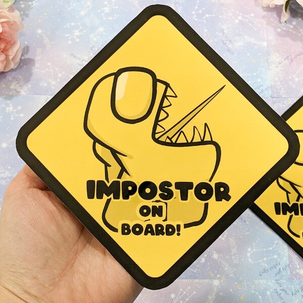 Among Us Car Decal - Etsy