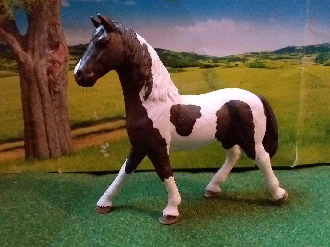Schleich Horse Pinto Stallion - Etsy
