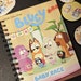 Bluey Notebook, Bluey Gift, Bluey Little Golden Book, Bluey - Etsy