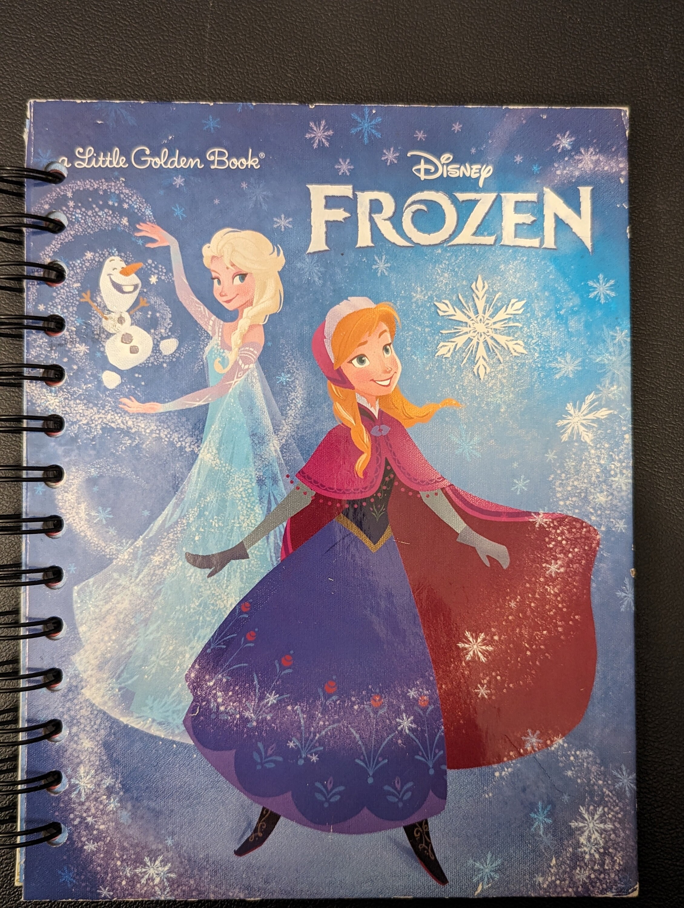 Frozen, Frozen 2, Disney's Frozen, Notebook, Journal, Little Golden ...