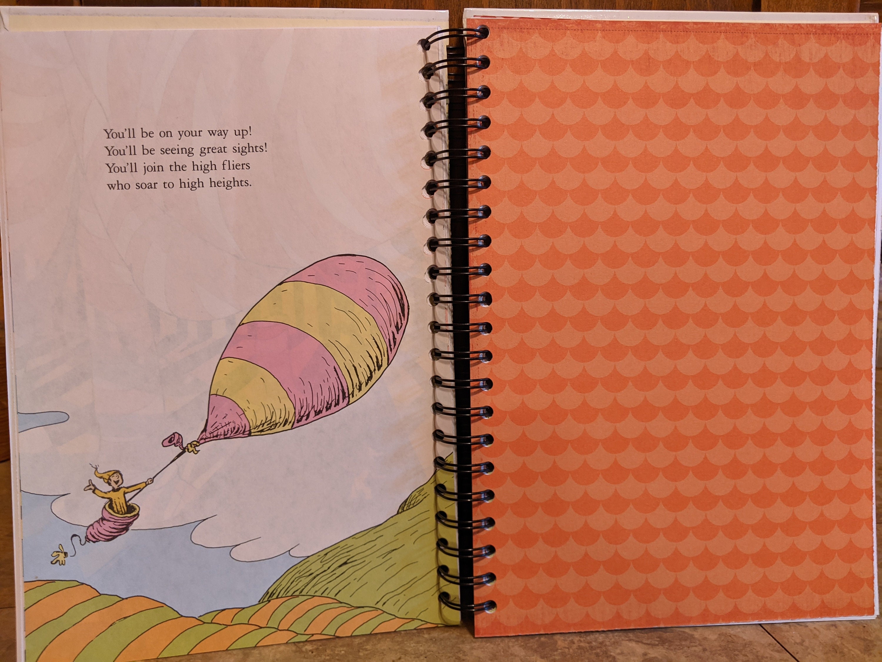 Oh the Places You'll Go Journal, Dr. Suess, Graduation, Graduation Book ...
