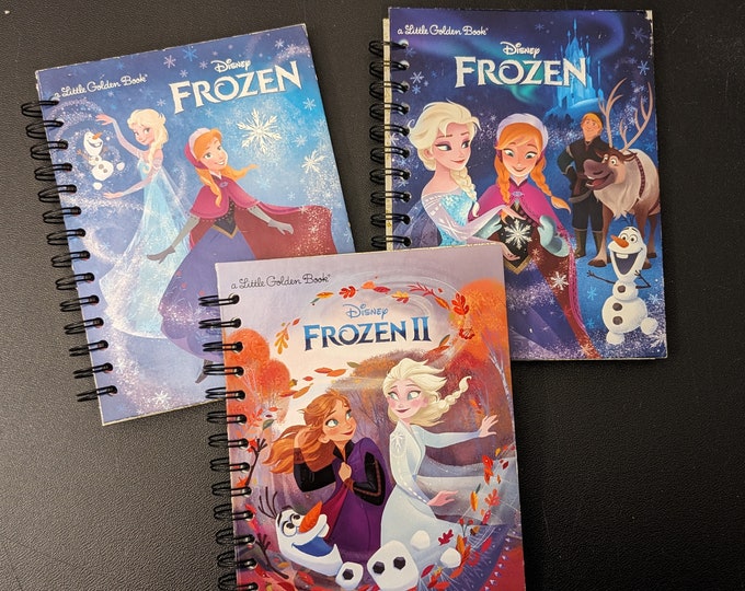 Frozen, Frozen 2, Disney's Frozen, Notebook, Journal, Little Golden ...