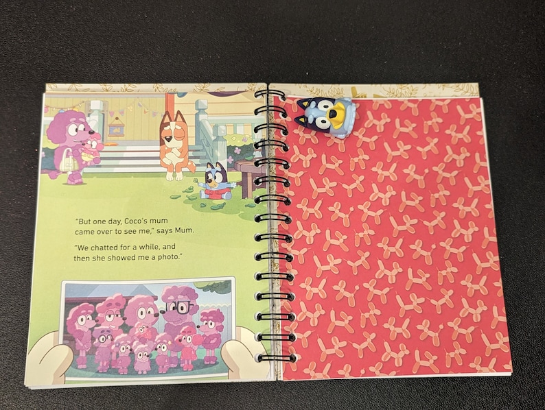 Bluey Notebook, Bluey Gift, Bluey Little Golden Book, Bluey - Etsy