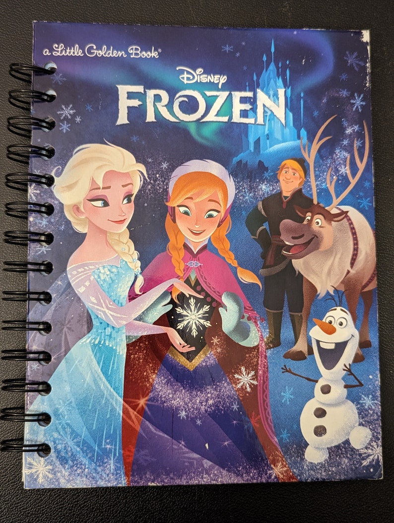 Frozen, Frozen 2, Disney's Frozen, Notebook, Journal, Little Golden ...
