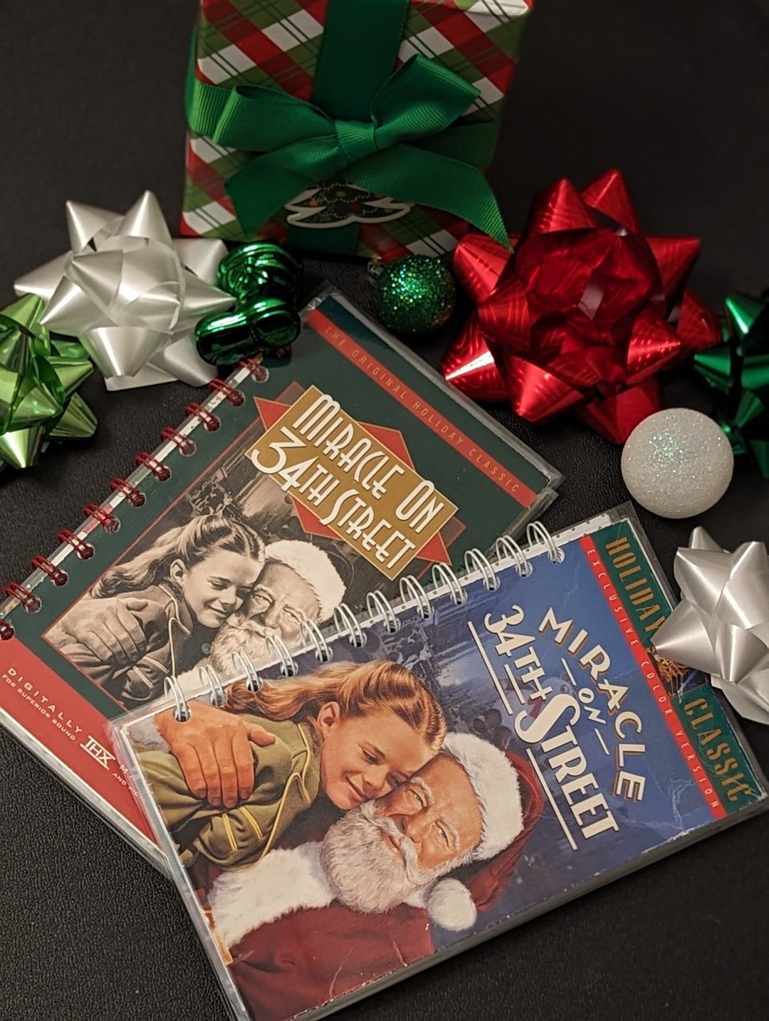 Christmas VHS Notebooks, Movie Journals, Movie Notebooks - Etsy