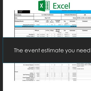 Corporate Event Cost Analysis - Etsy