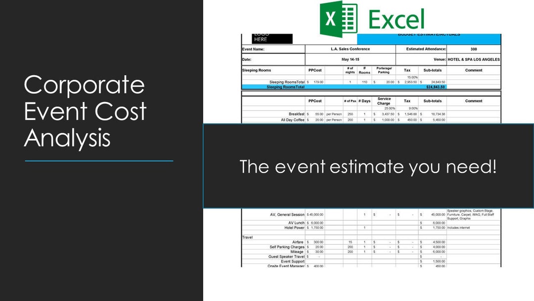 Corporate Event Cost Analysis - Etsy