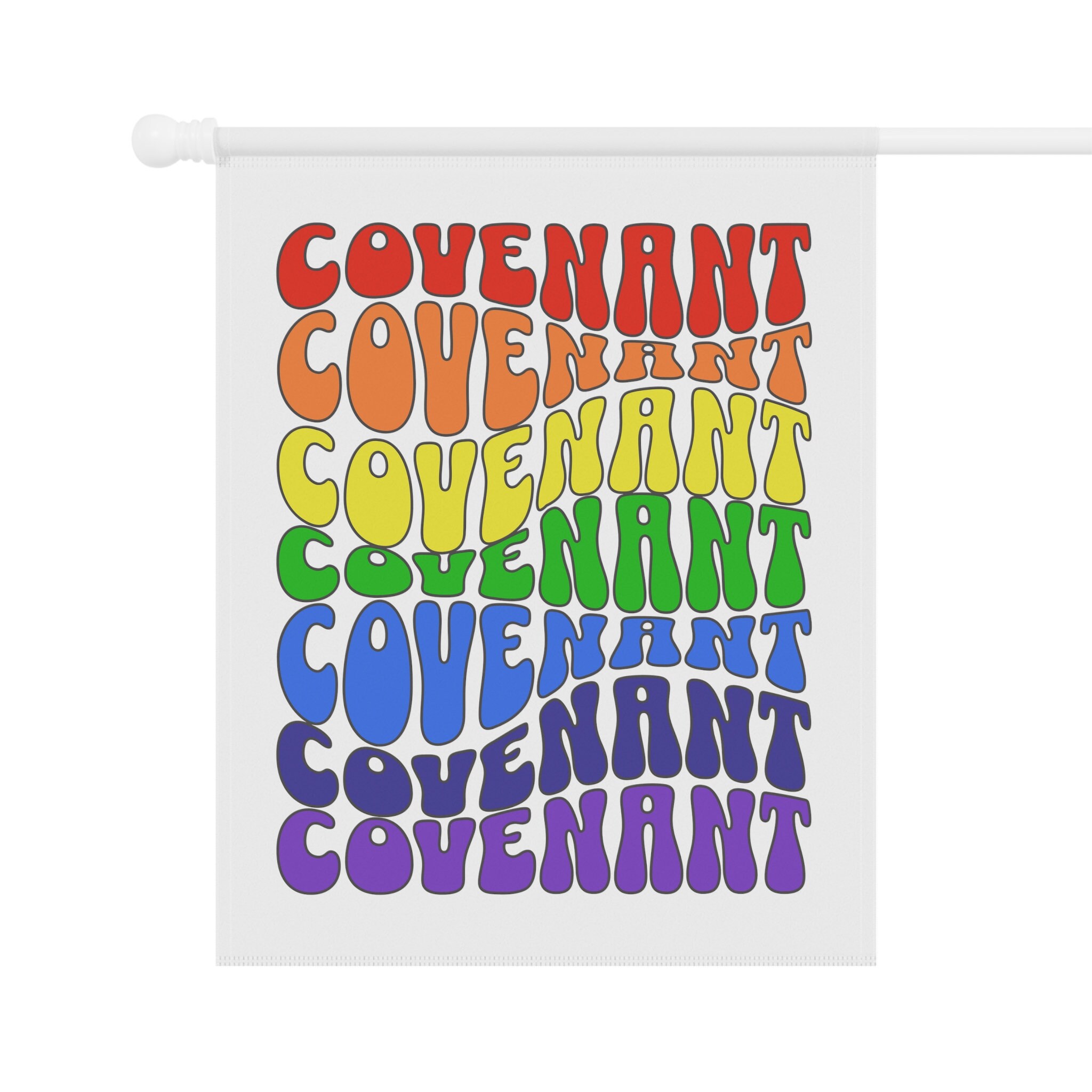 Christian Covenant Rainbow Flag, God's Promise, Take Back the Rainbow ...