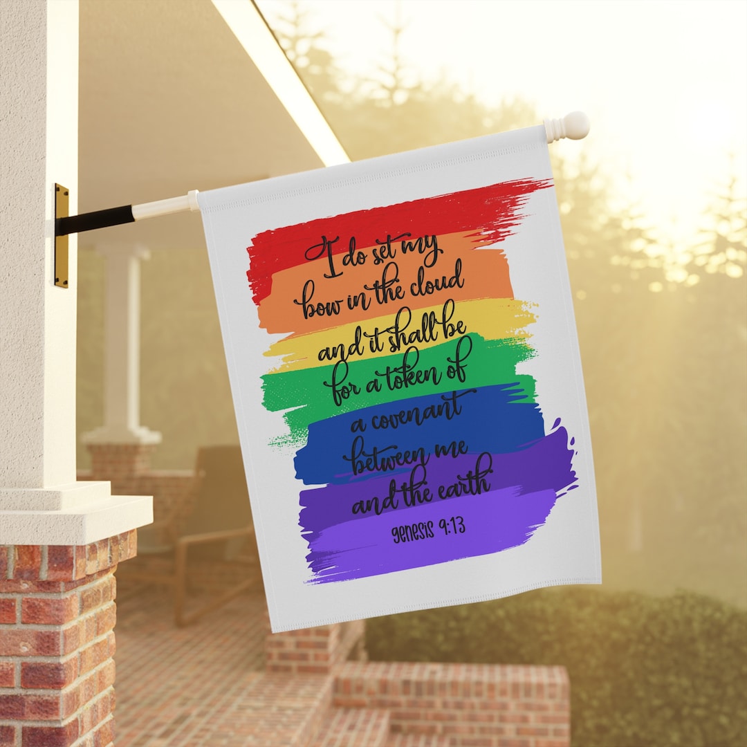 Christian Covenant Rainbow, Genesis Rainbow Flag, God's Promise, Take ...