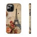Vintage Eiffel Tower French iPhone Case, Shabby Chic Phone Case, Paris ...