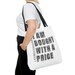 Christian Scripture Tote Bag, Bible Carrier, Christian Gifts, Gift for ...