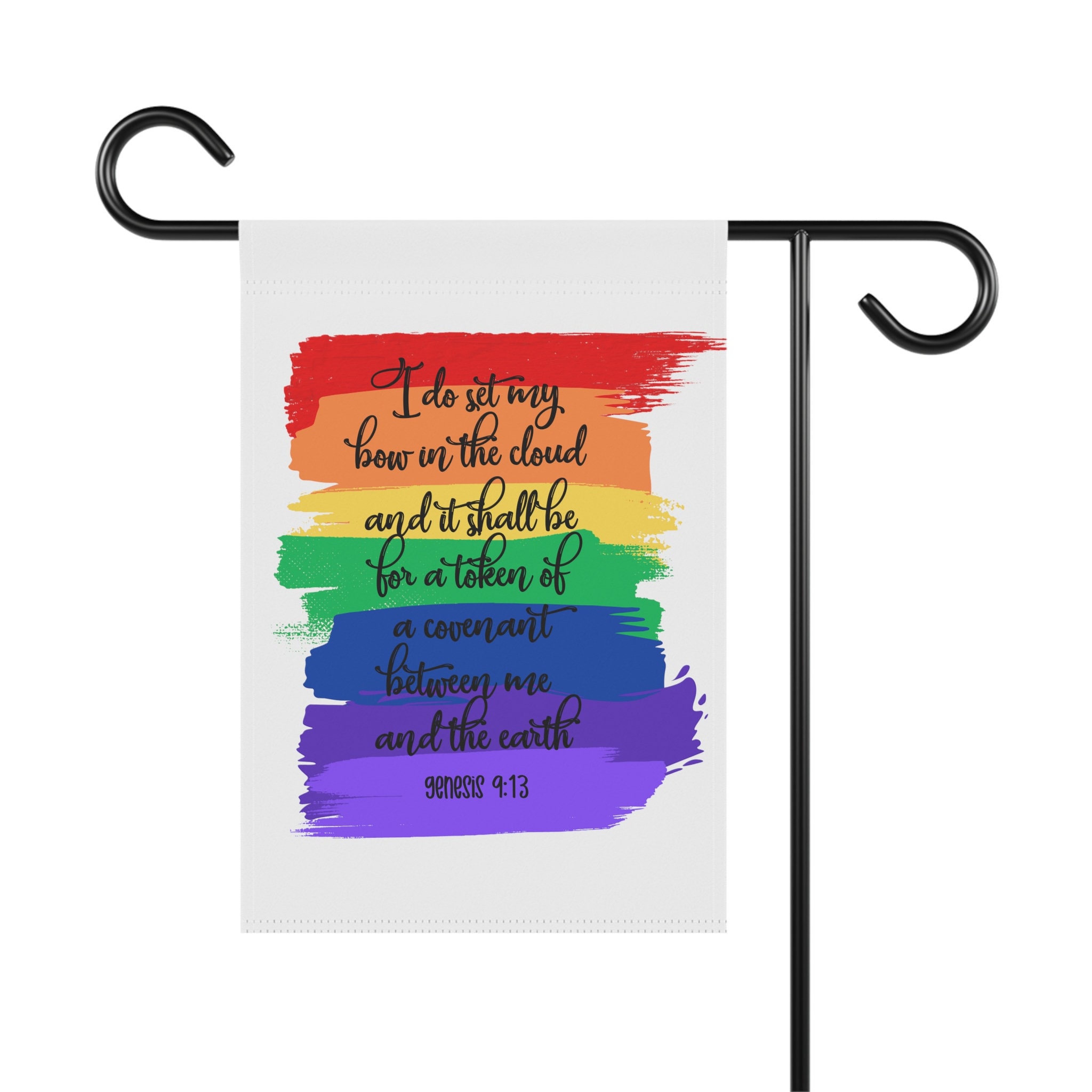 Christian Covenant Rainbow, Genesis Rainbow Flag, God's Promise, Take ...