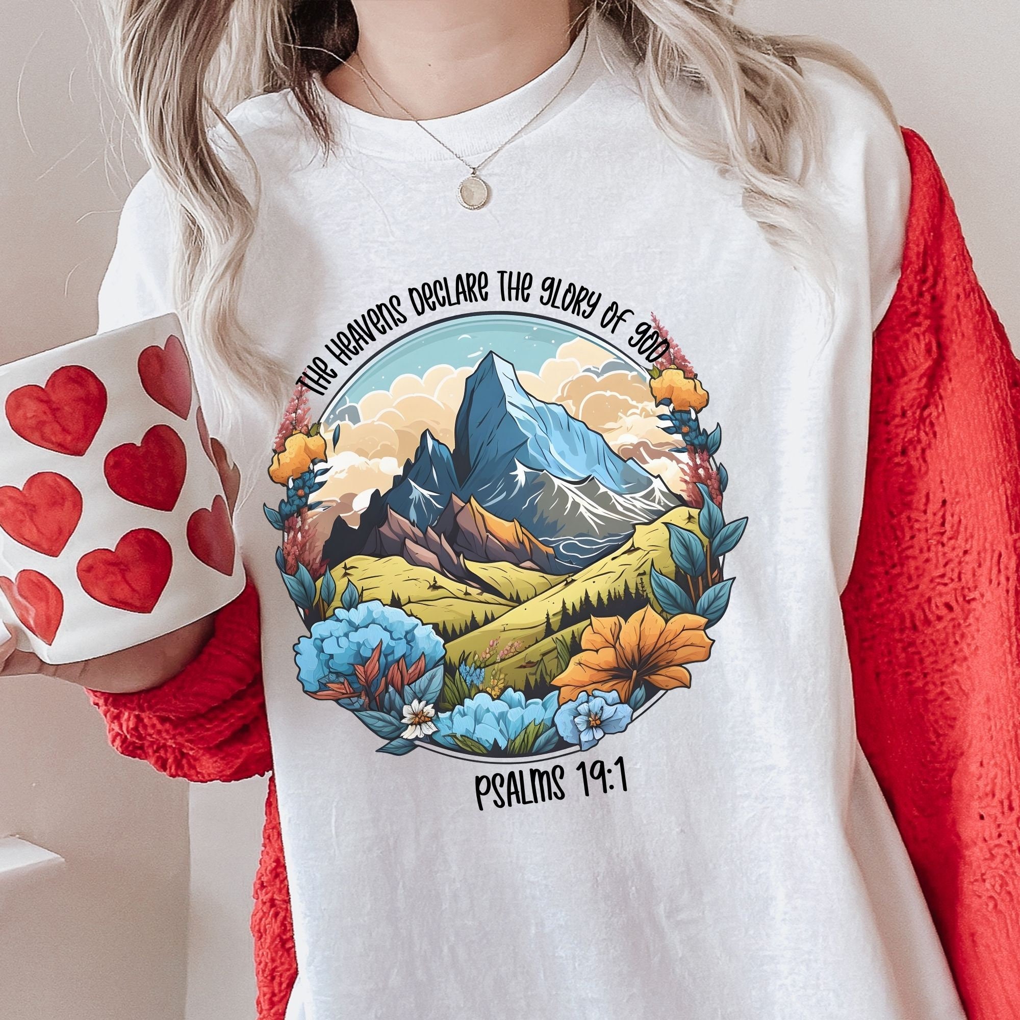 Psalms Christian Scripture Tshirt, Christian Gifts for Pastors Wife ...