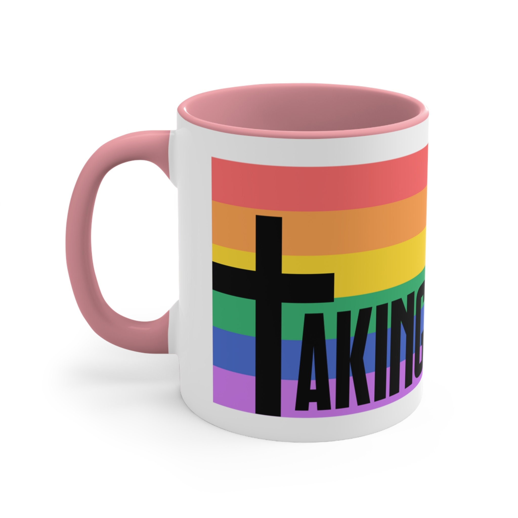 Christian Rainbow Coffee Mug, Taking Back the Rainbow, Gift for Pastor ...