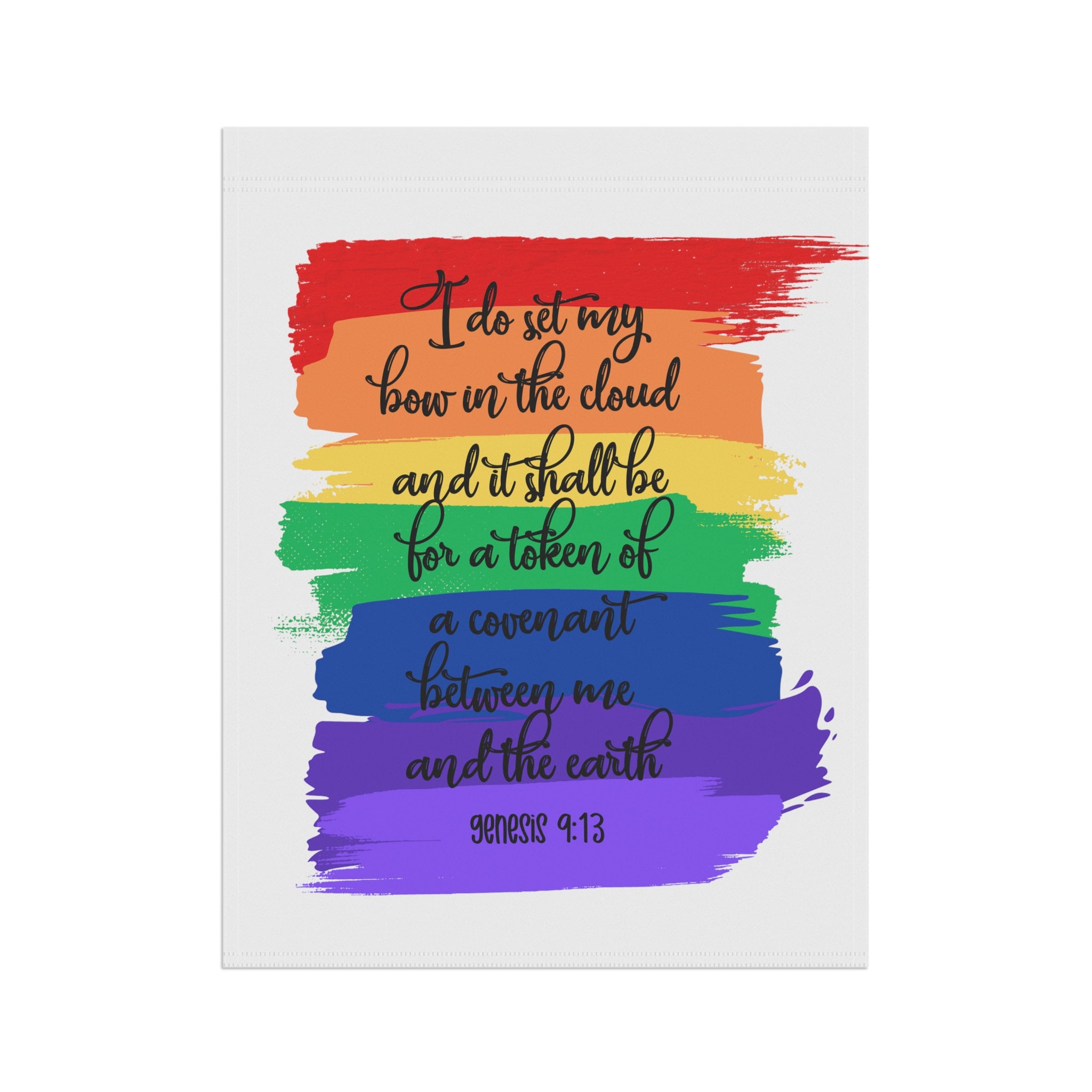 Christian Covenant Rainbow, Genesis Rainbow Flag, God's Promise, Take ...