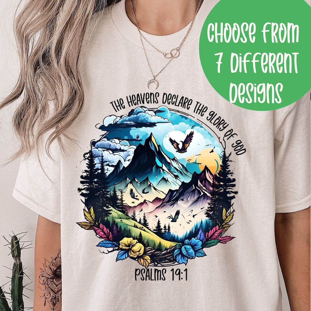 Psalms Christian Scripture Tshirt, Christian Gifts for Pastors Wife ...