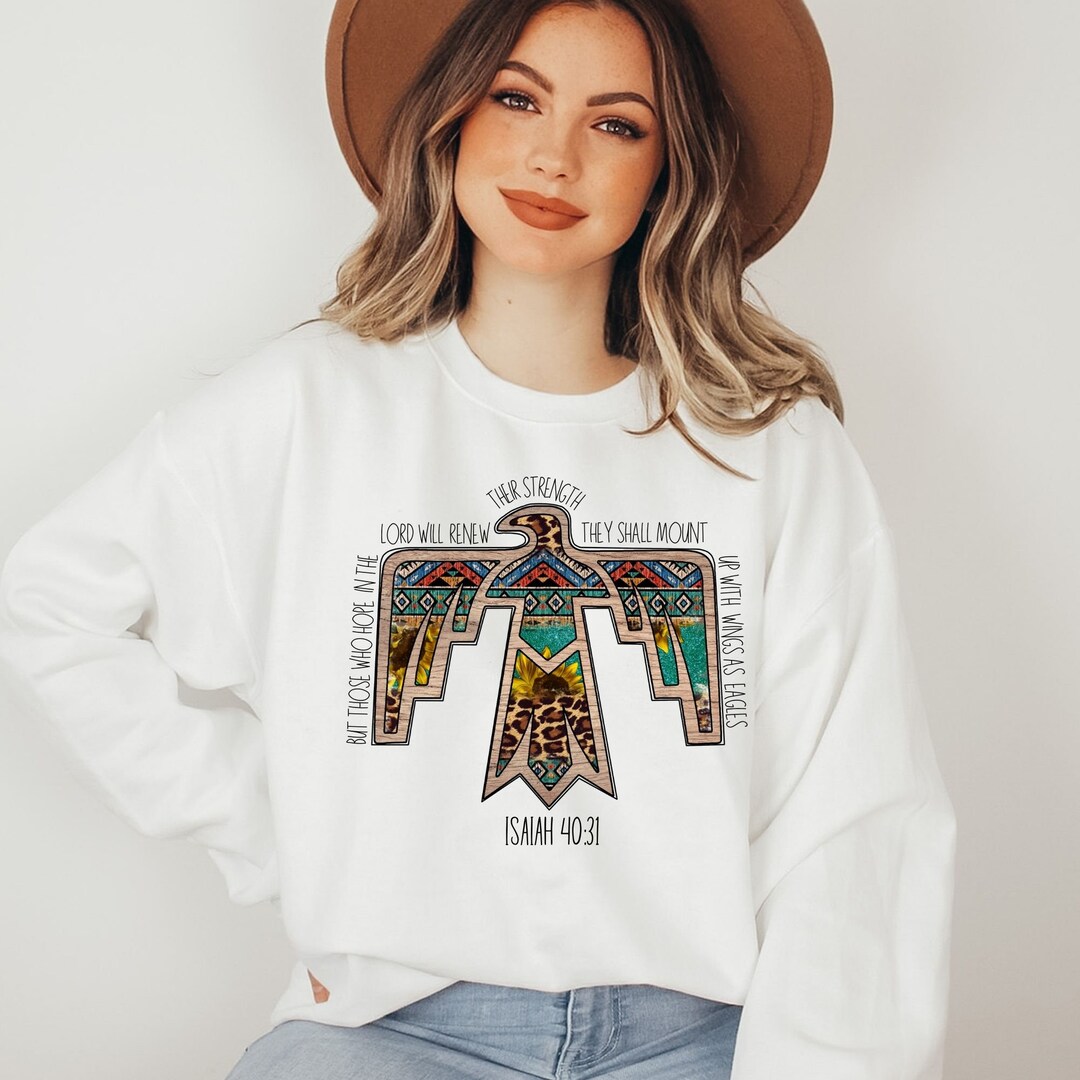 Scripture Christian Sweatshirt, Old Testament Shirt, Aztec Style Shirt ...
