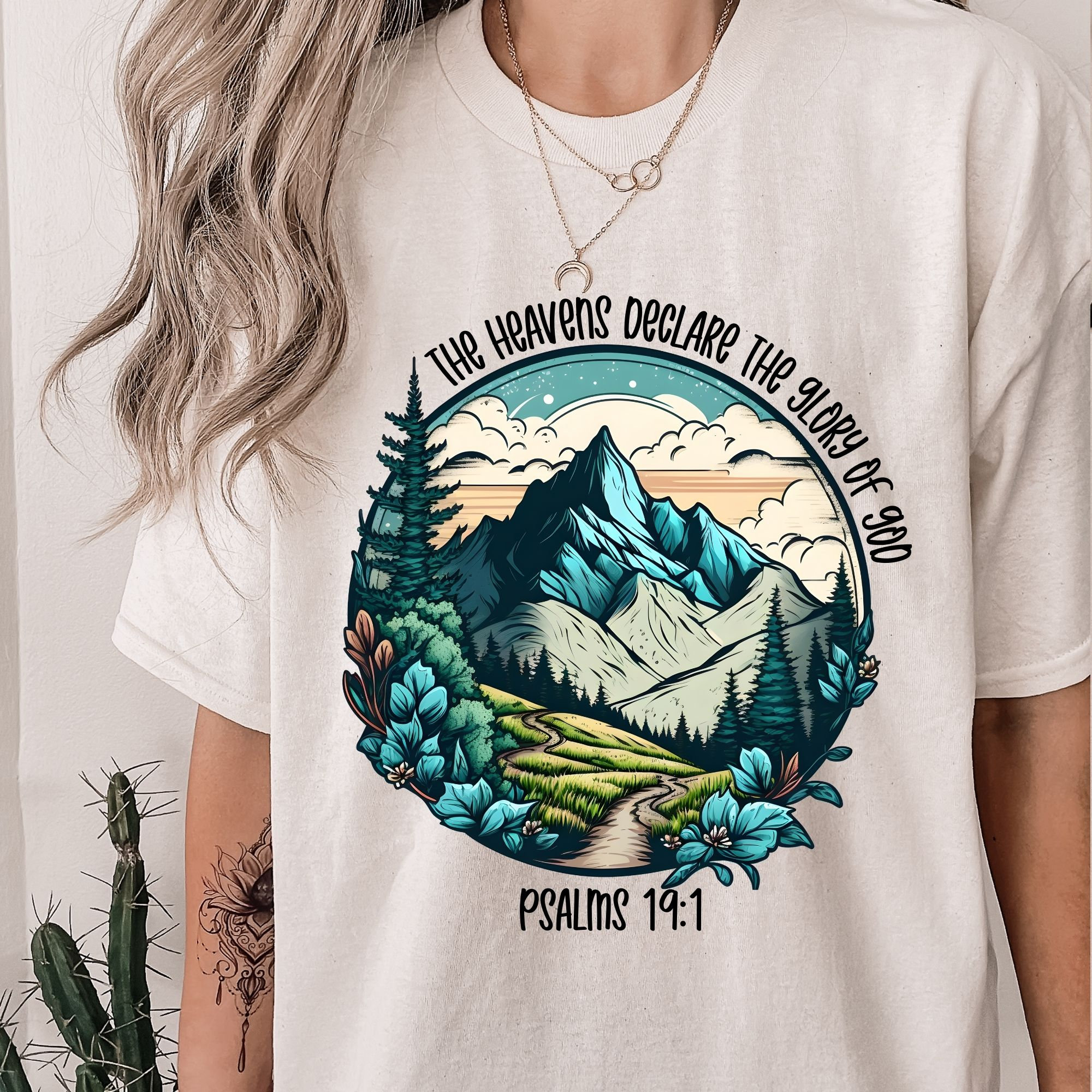 Psalms Christian Scripture Tshirt, Christian Gifts for Pastors Wife ...